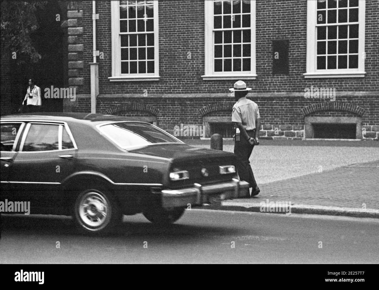 Street scene. Philadelphia, USA, 1976 Stock Photo - Alamy