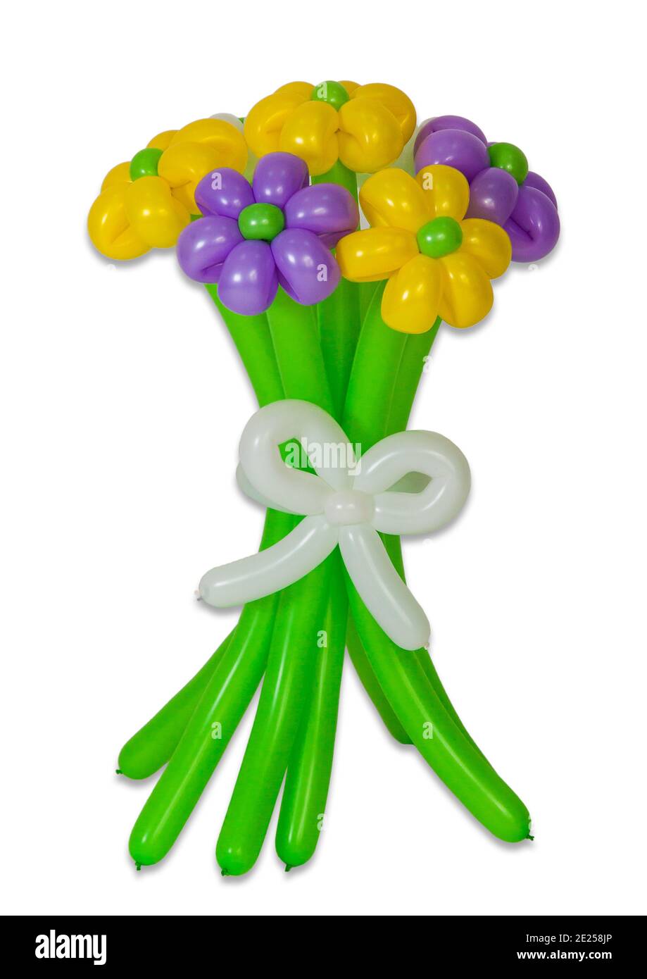 Balloon Twisting White Background