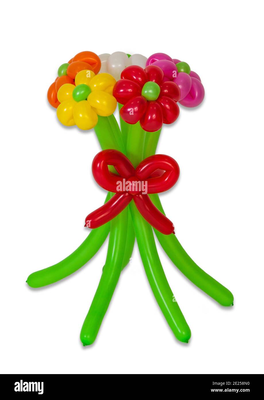 Balloon Twisting White Background