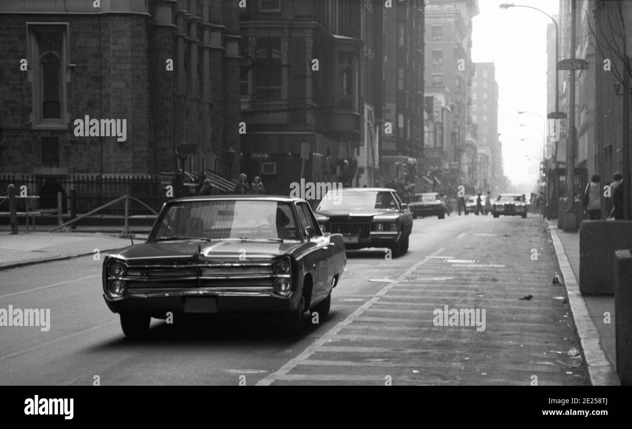 Street scene. Philadelphia, USA, 1976 Stock Photo - Alamy