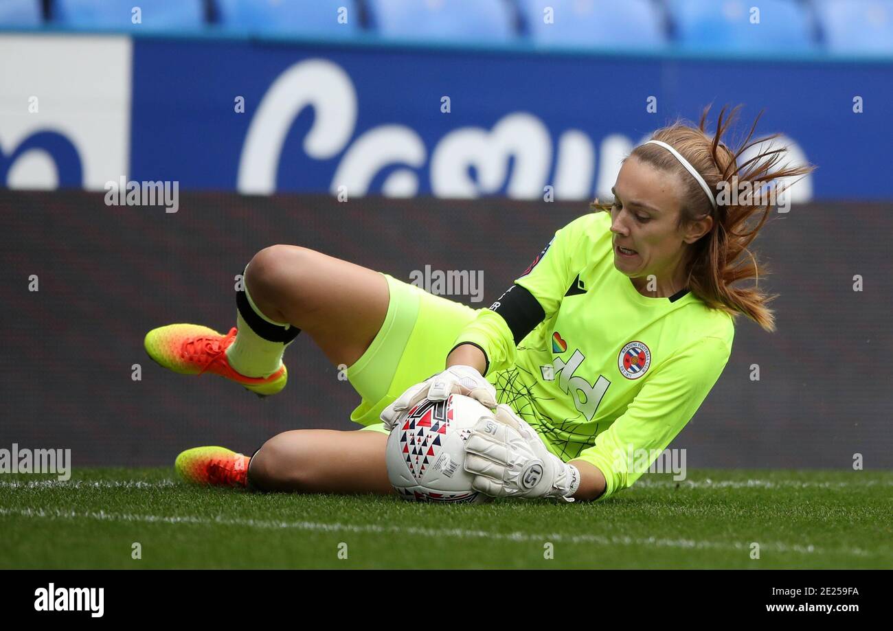 Reading goalkeeper Grace Moloney during the FA Women's Super League ...
