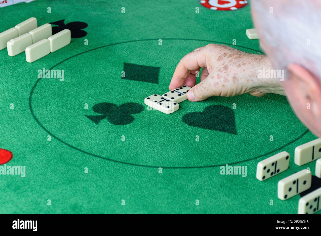 Domino man hi-res stock photography and images - Alamy