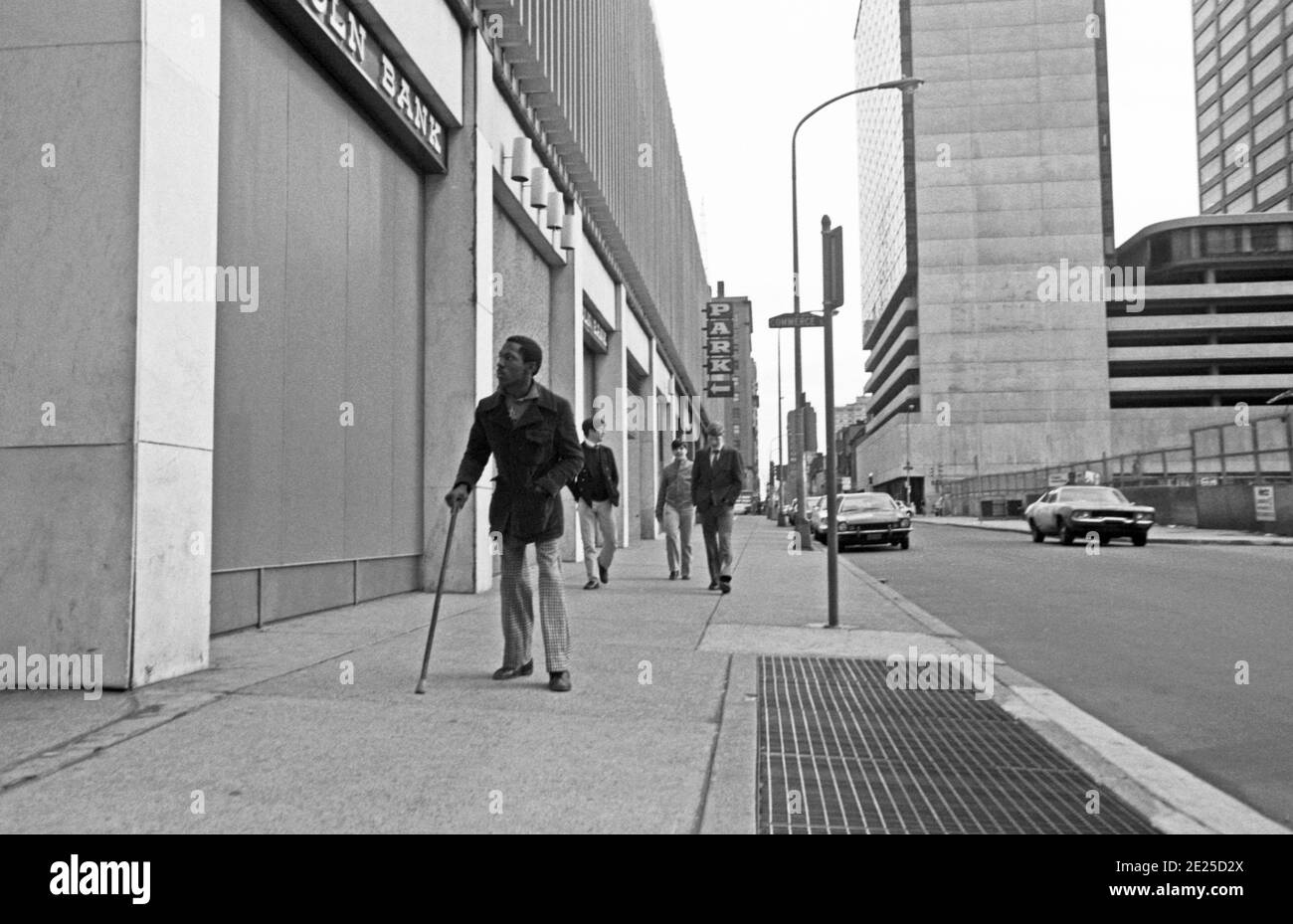 Street scene, Philadelphia, USA, 1976 Stock Photo - Alamy
