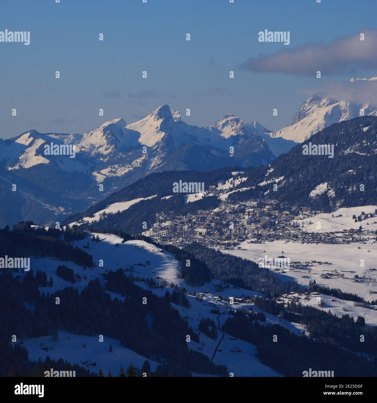 Leysin switzerland hi-res stock photography and images - Alamy