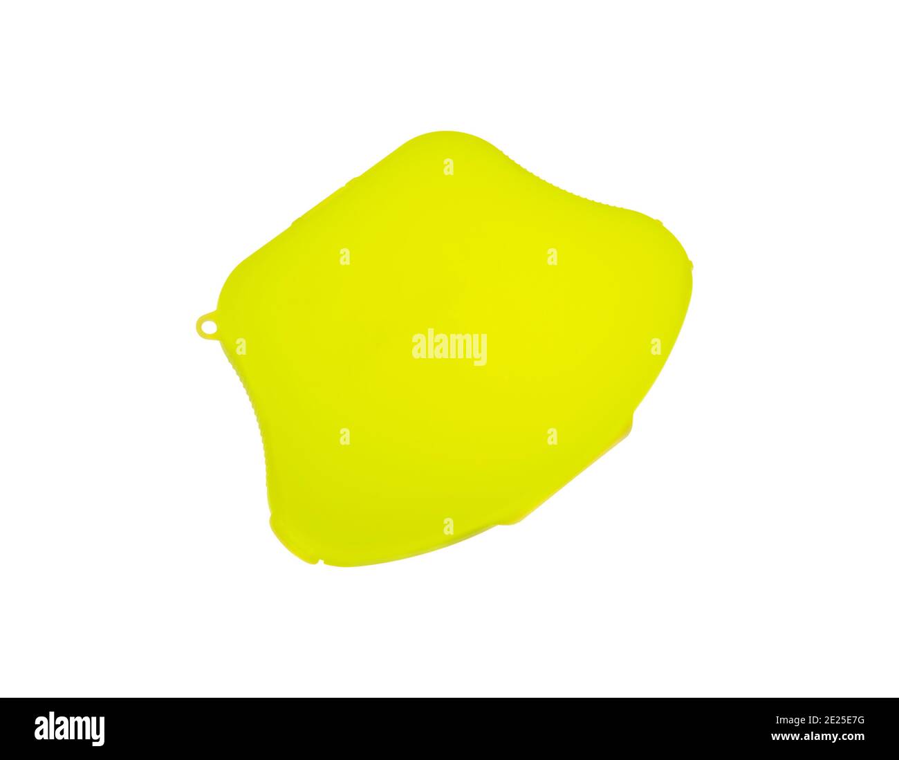 Plastic face mask type KN95 and N95 storage box isolated on white ...