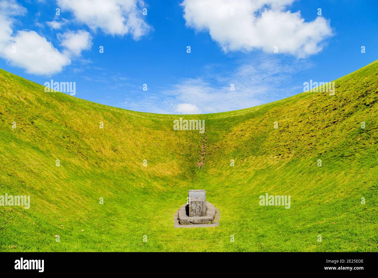 The Irish Sky Garden Crater, Skibbereen, West Cork. Ireland Stock Photo ...