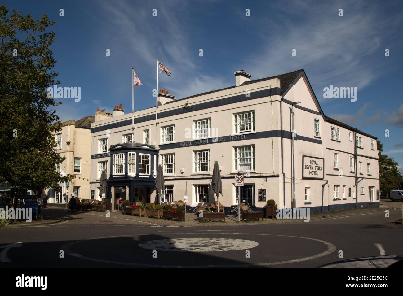 Royal Seven Stars Hotel Totnes Stock Photo - Alamy