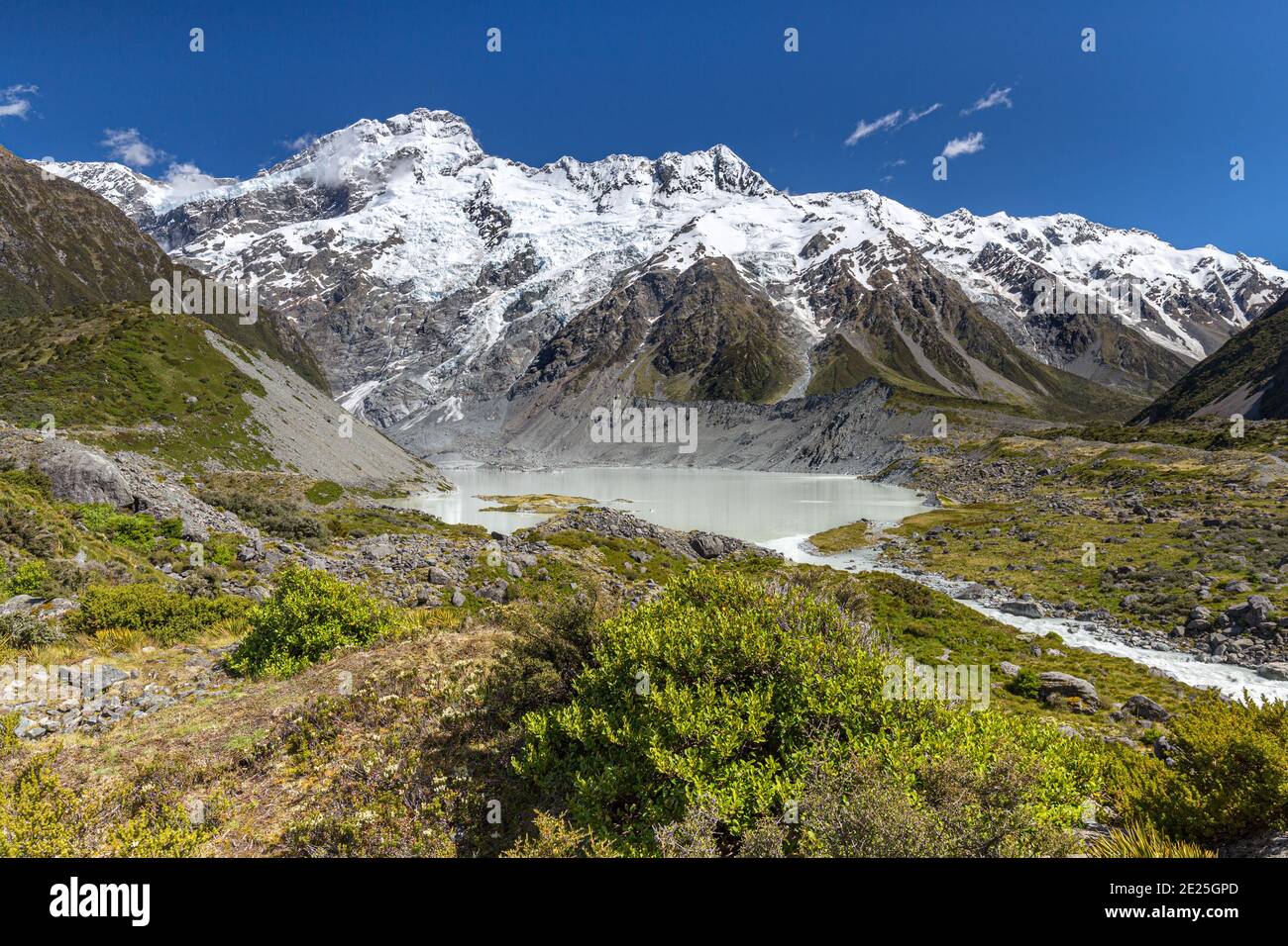 Hike to Aoraki/Mt Cook, New Zealand Stock Photo - Alamy