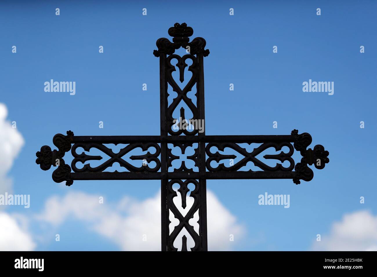 Christian cross. France Stock Photo - Alamy