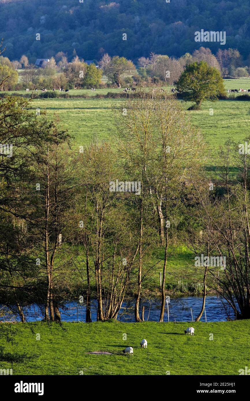 Valley of the risle river hi-res stock photography and images - Alamy
