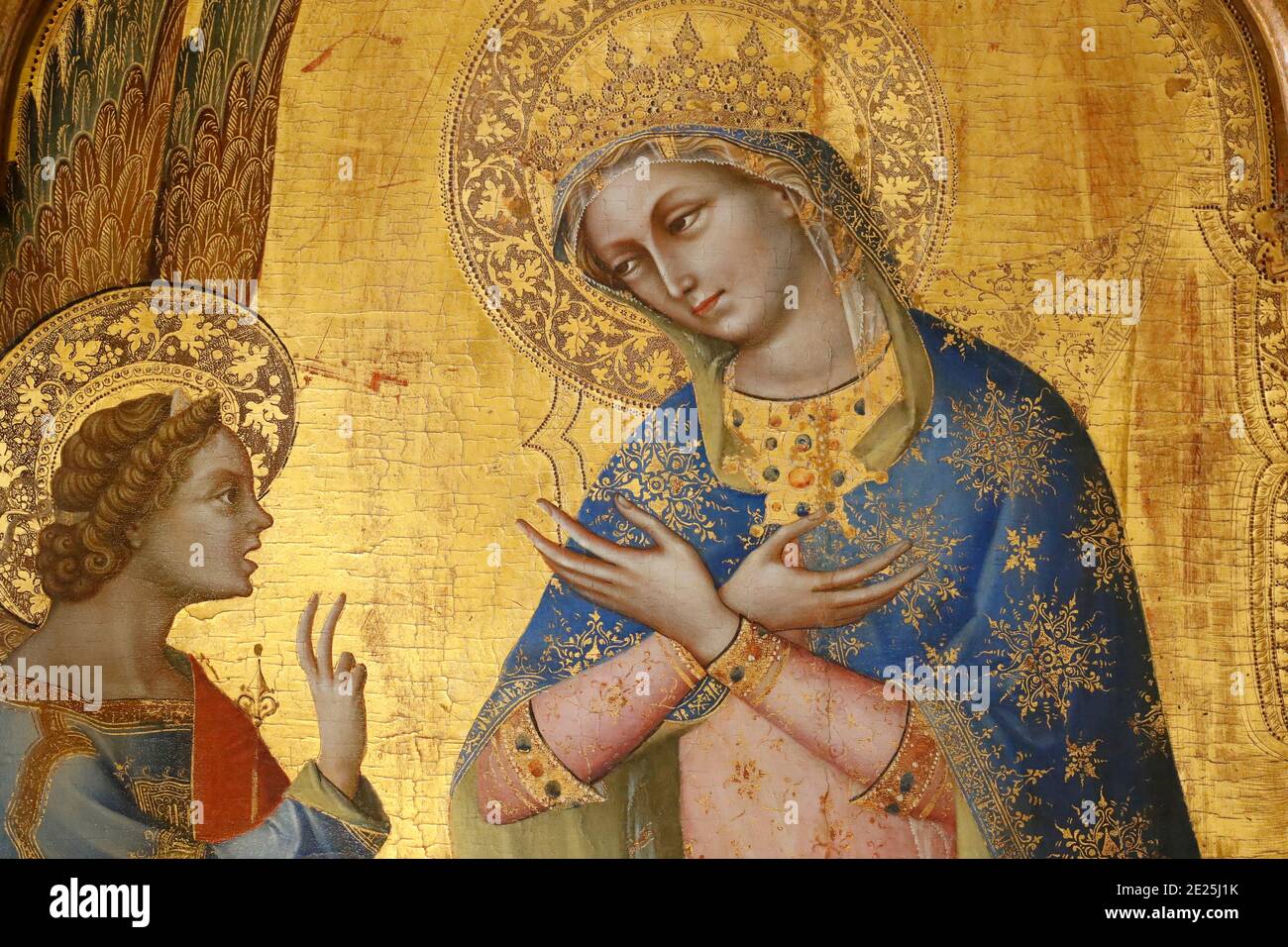 Gallerie dell'Accademia. Polyptych of the Annunciation (Lion Polyptych ...