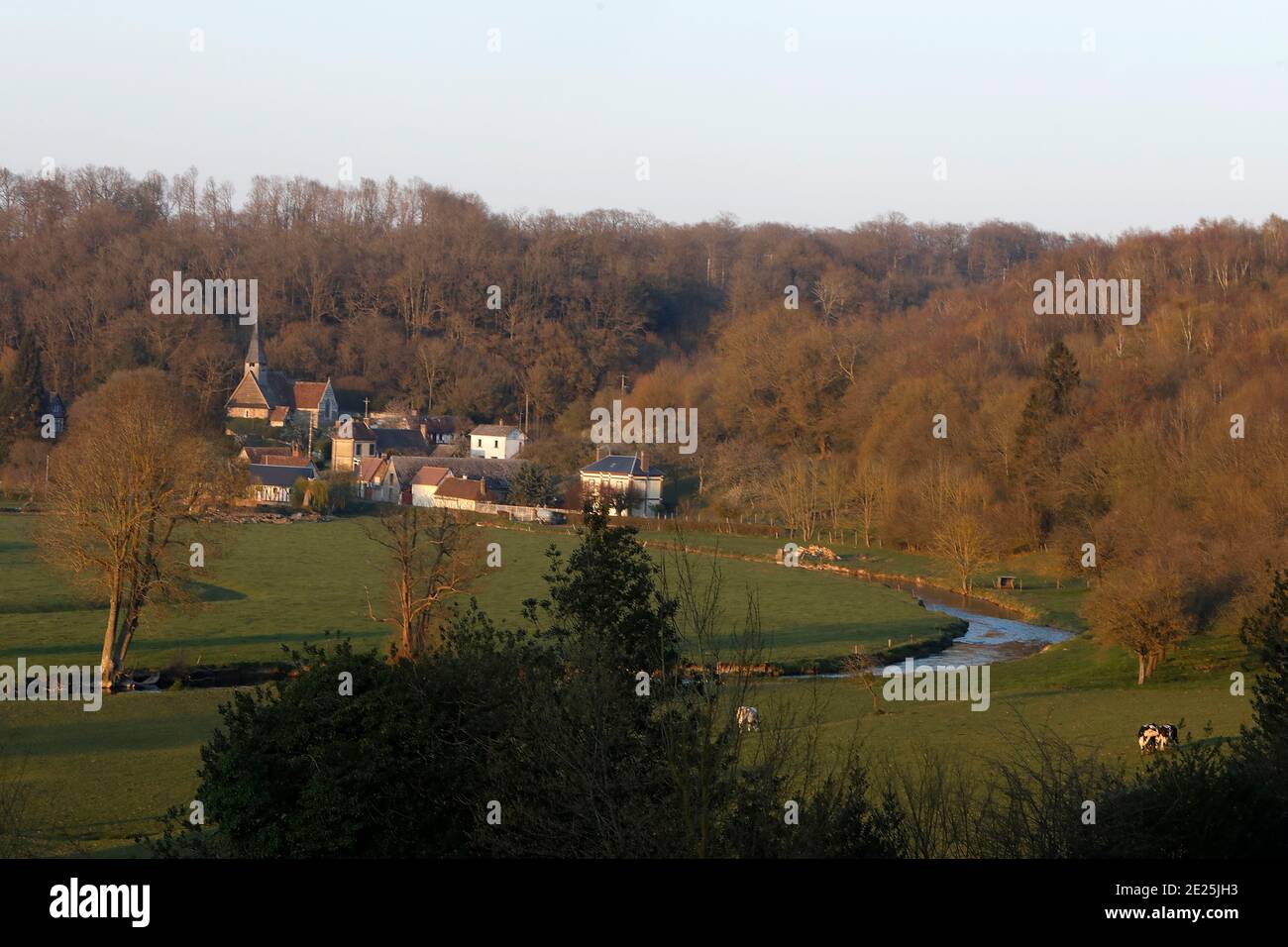 Valley of the risle river hi-res stock photography and images - Alamy