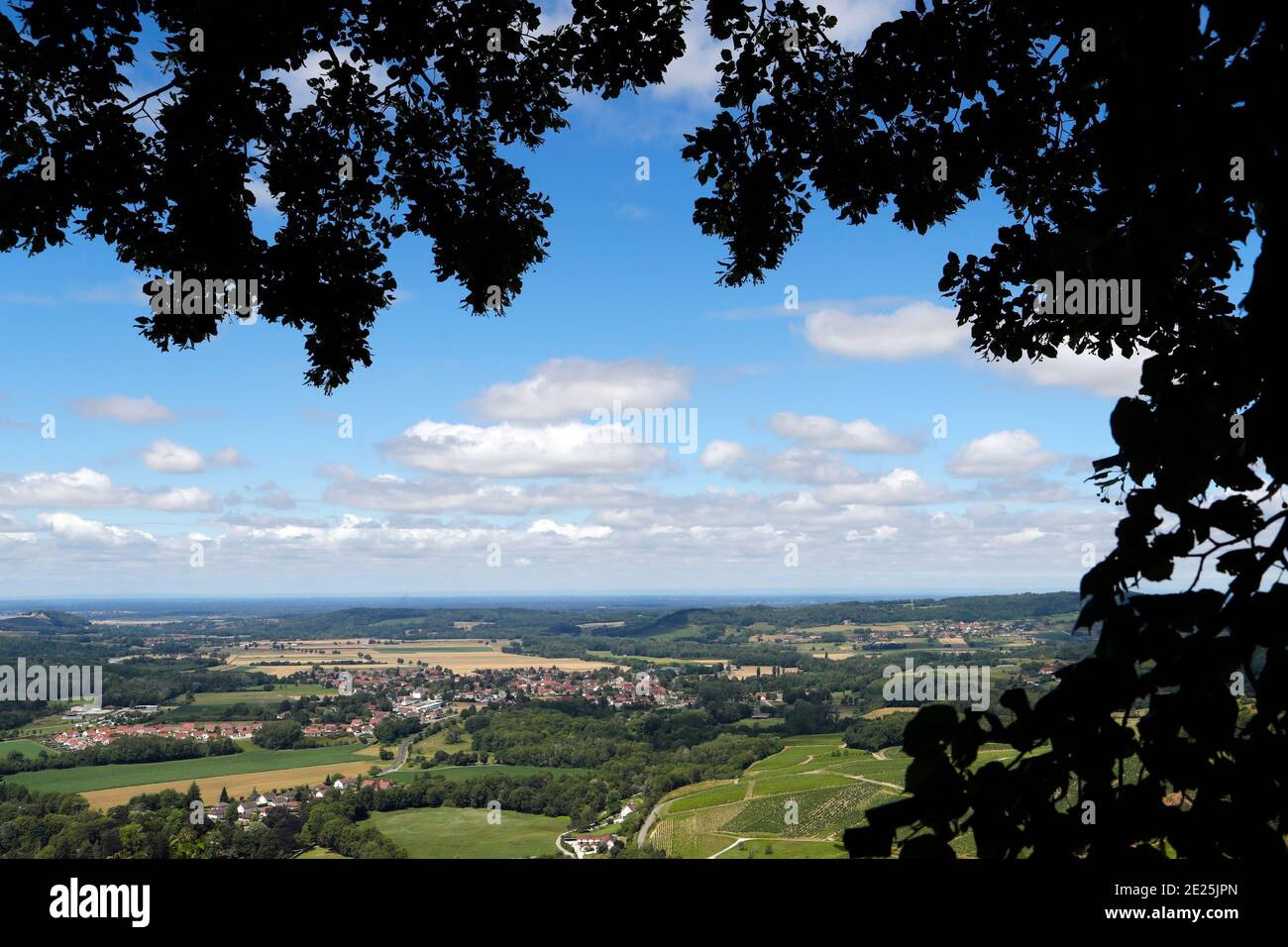 Chateau Chalon one of the most beautiful villages of France is famous ...
