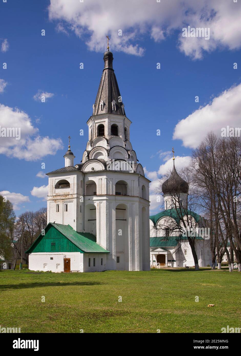 Crucifixion church - bell tower and Trinity cathedral at Holy Dormition ...