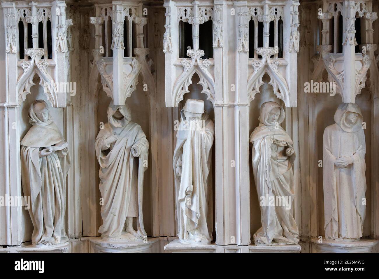 Jacques Coeur Palace, Bourges, France. Copy of the Duke of Berry's tomb ...