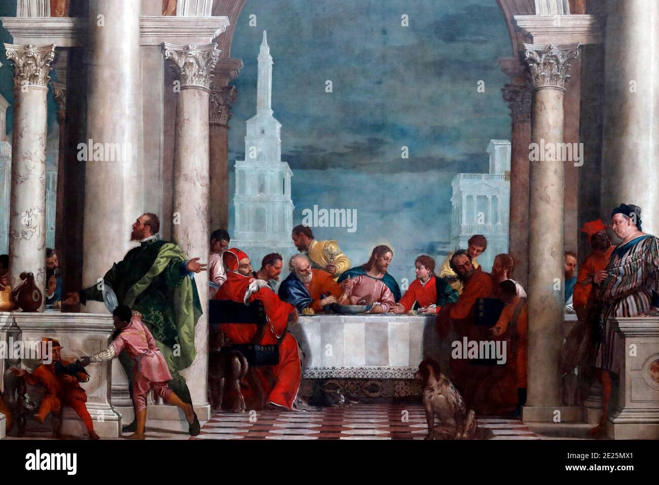 Veronese feast in the house of levi hi-res stock photography and images ...