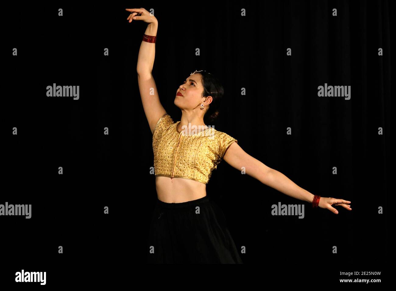Indian dancing in Paris, France Stock Photo - Alamy