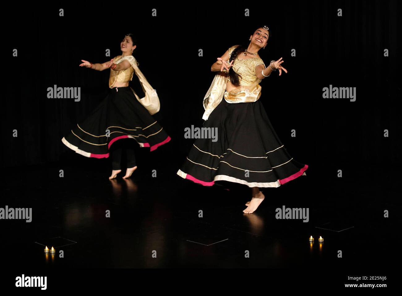 Indian dancing in Paris, France Stock Photo - Alamy