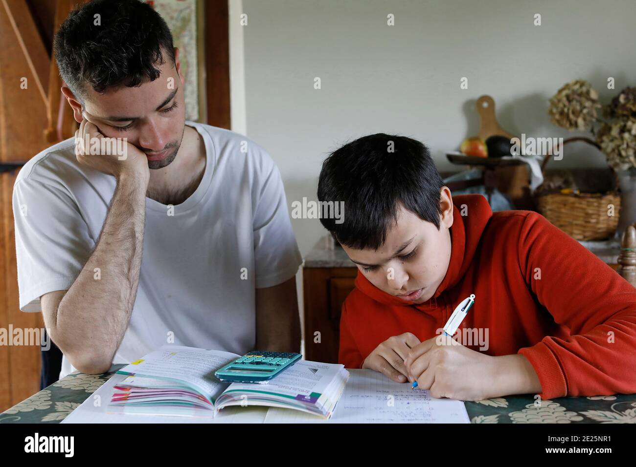 School France Homework High Resolution Stock Photography and Images - Alamy
