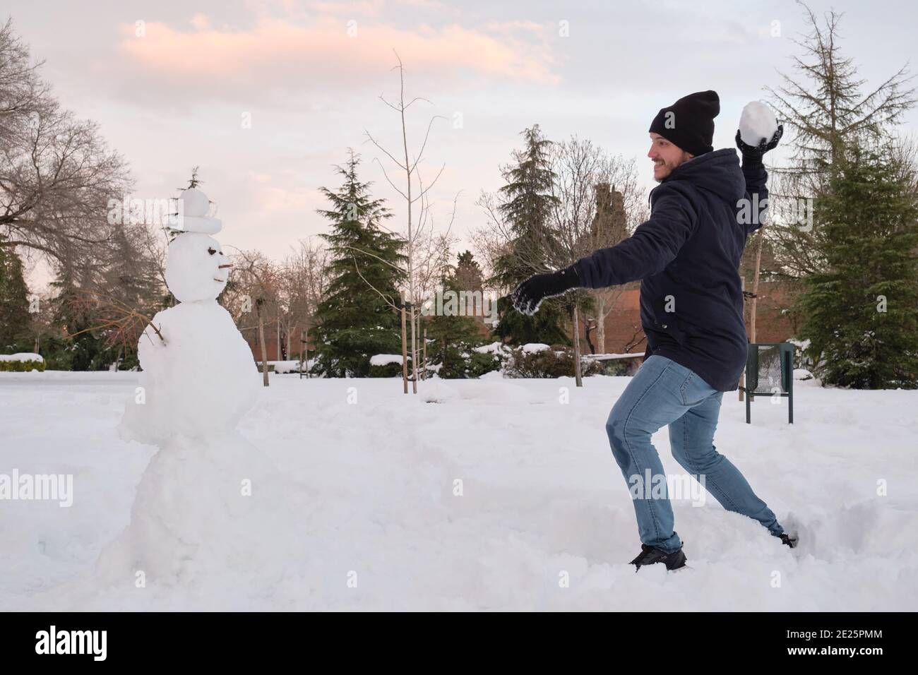 Ball throwing stick hi-res stock photography and images - Alamy