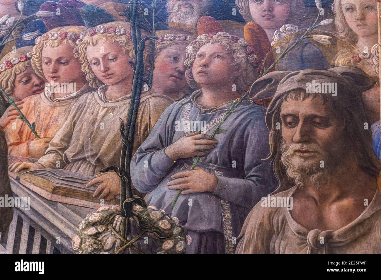 Coronation of the virgin lippi hi-res stock photography and images - Alamy