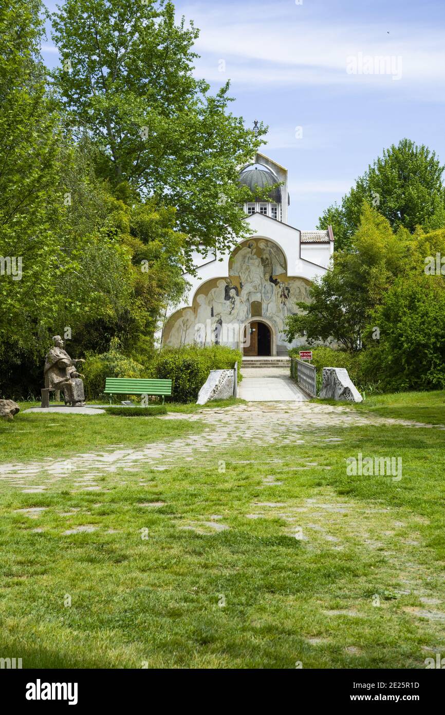 Rupite, Bulgaria. Church Saint Petka in memory of Bulgarian prophet ...