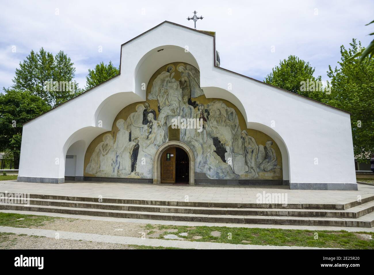 Rupite, Bulgaria. Church Saint Petka in memory of Bulgarian prophet ...