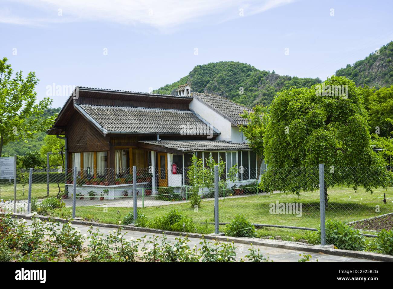 The park with old house of the famous prophet and clairvoyant Baba ...
