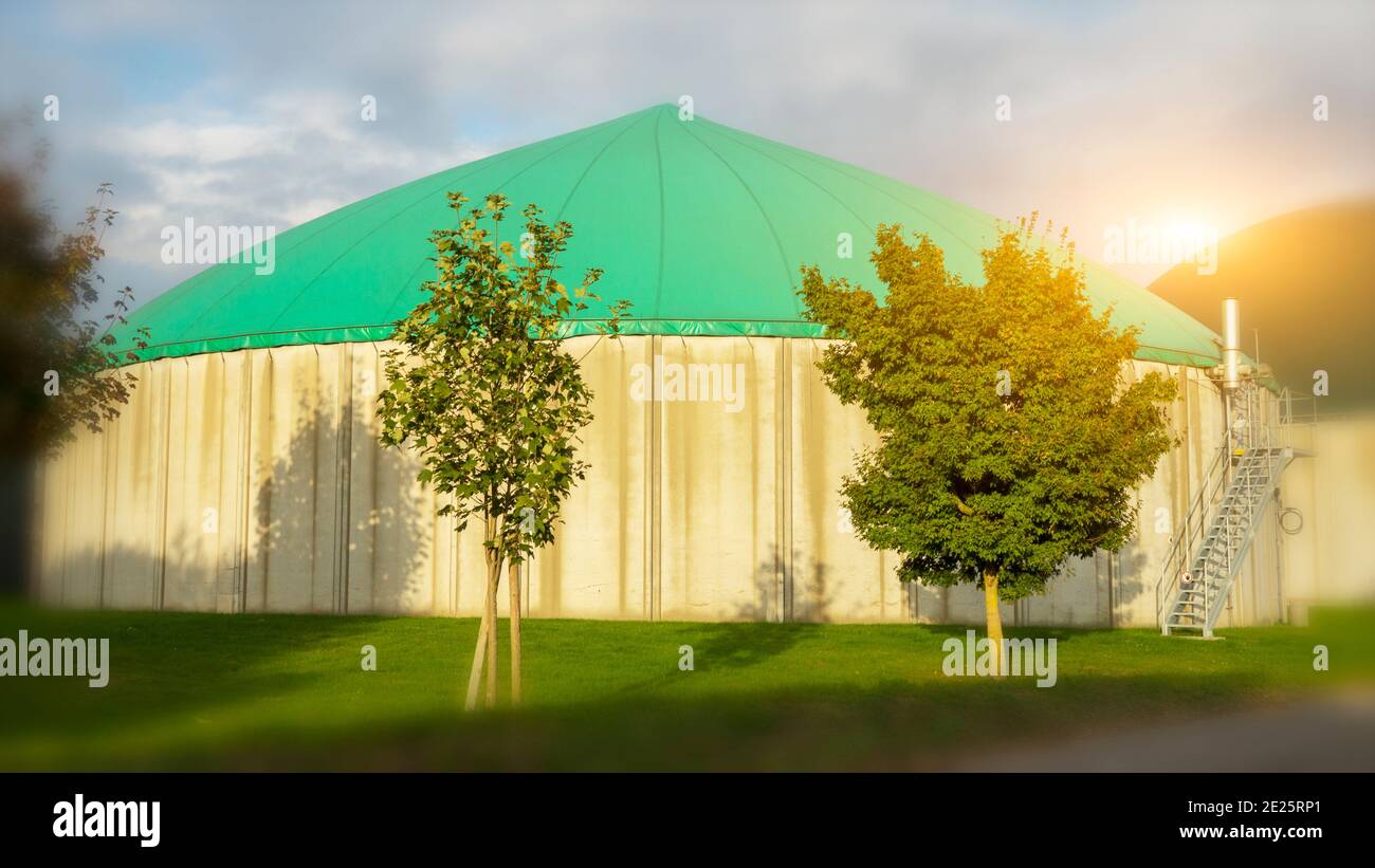 Biogas kraftwerk hi-res stock photography and images - Alamy