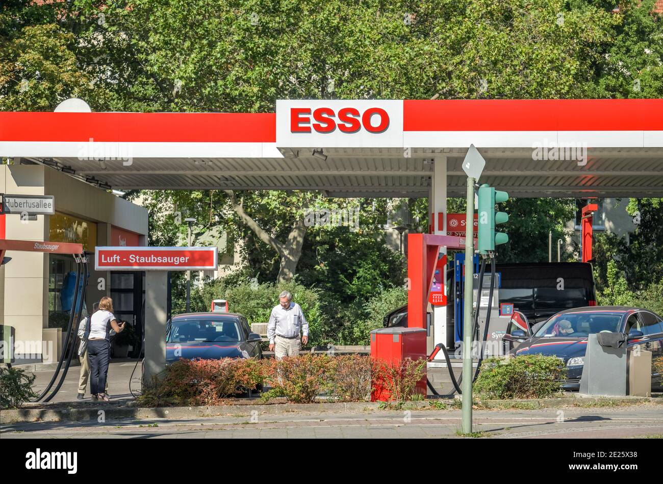 Esso Tankstelle, Rathenauplatz, Halensee, Charlottenburg-Wilmersdorf ...
