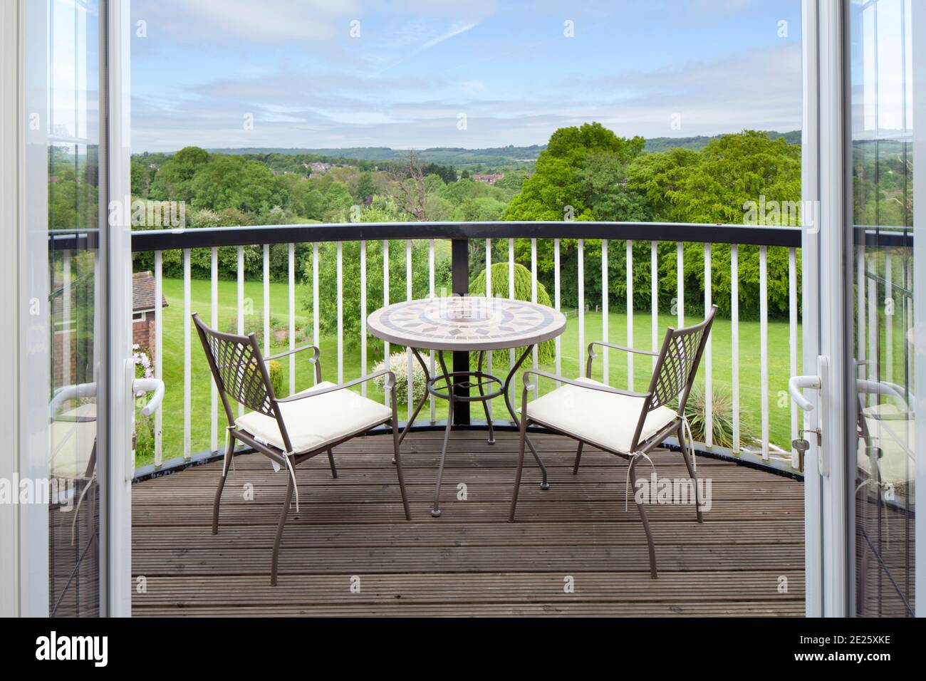 Garden View From Balcony