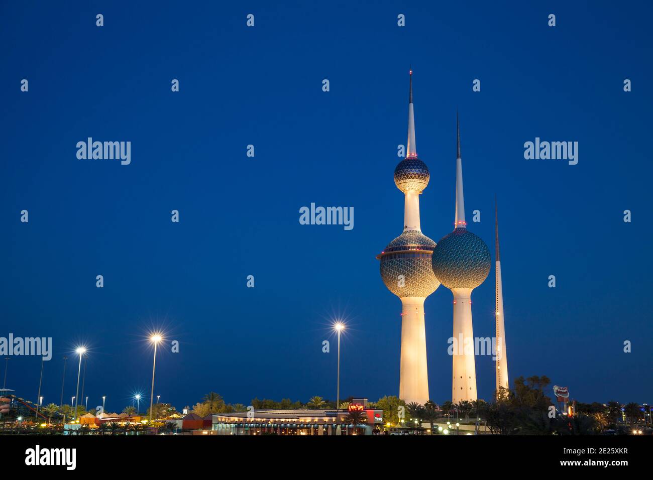Kuwait, Kuwait City, Kuwait Towers Stock Photo - Alamy