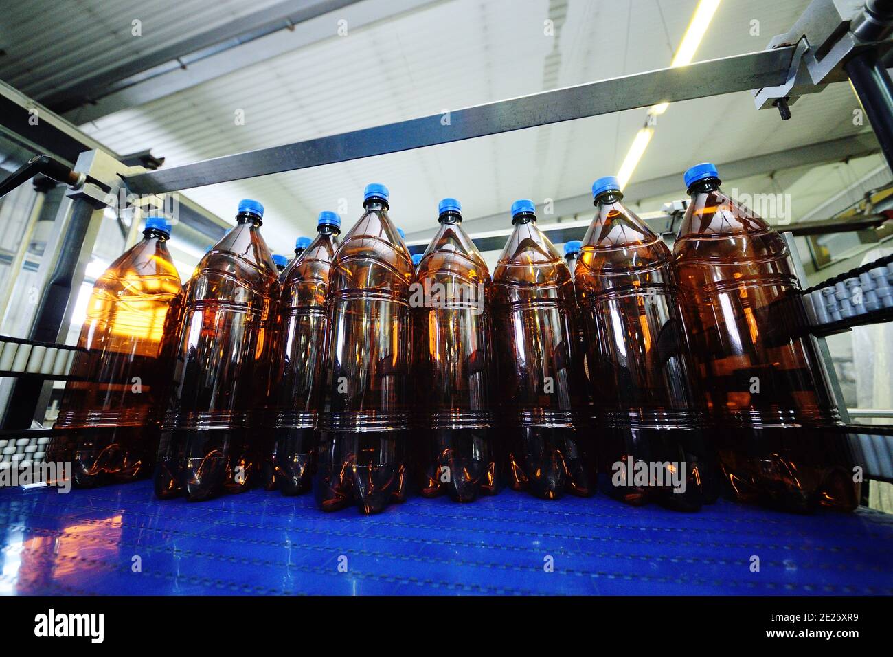 Industrial food production of beverages Stock Photo - Alamy
