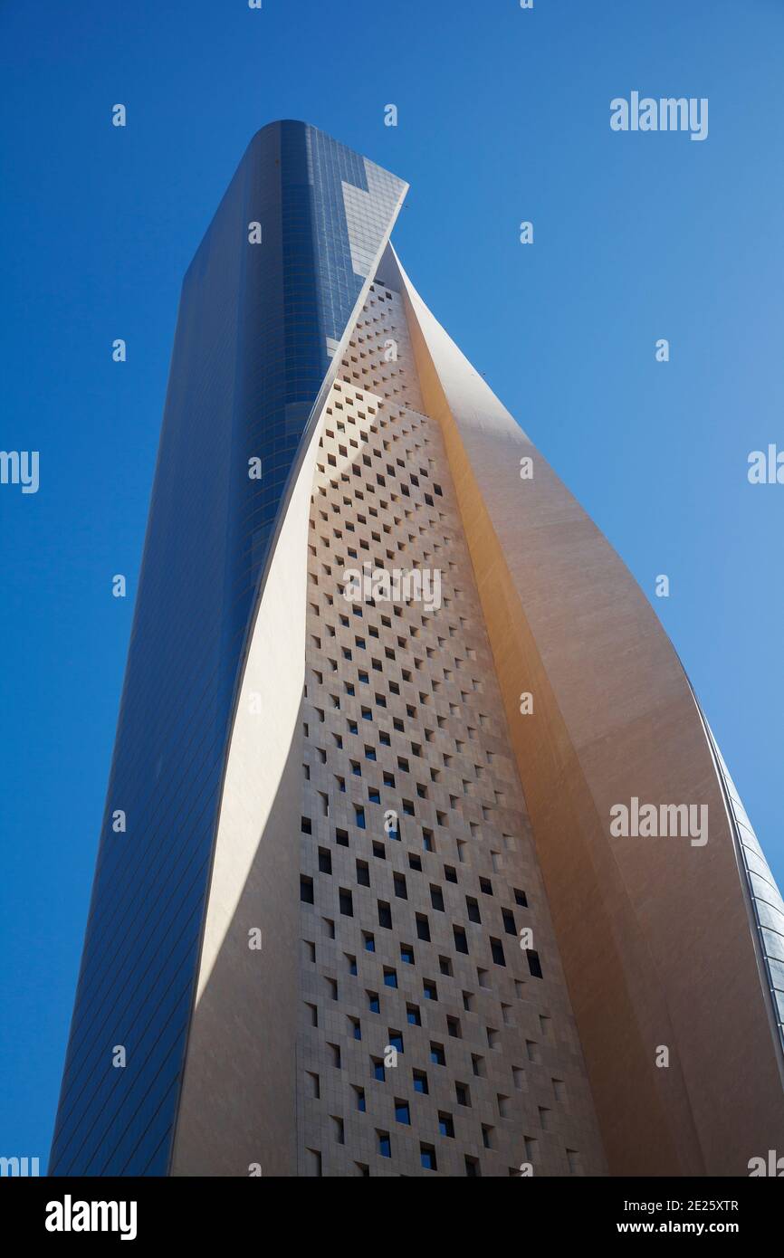 Kuwait, Kuwait City, El Hamra Tower, a buisness and luxury shopping ...