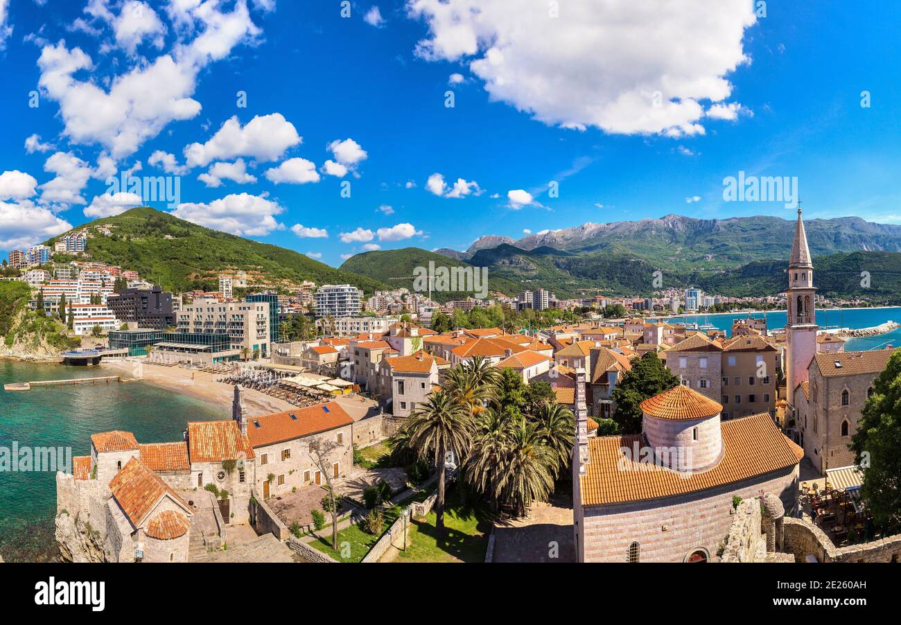 Montenegro budva hotel mogren hi-res stock photography and images - Alamy