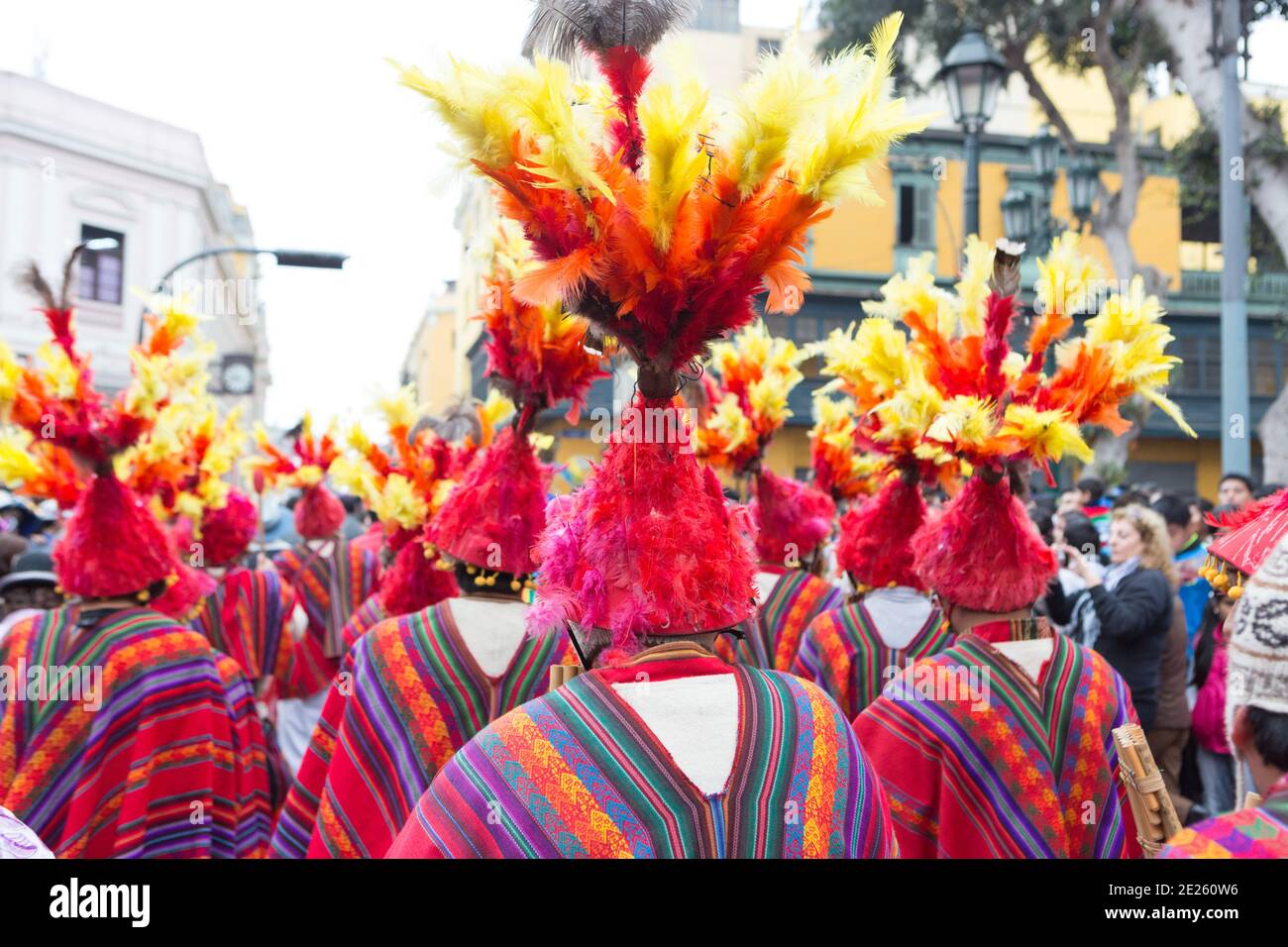 Dancers and musicians prepare to take part in a National Identity ...