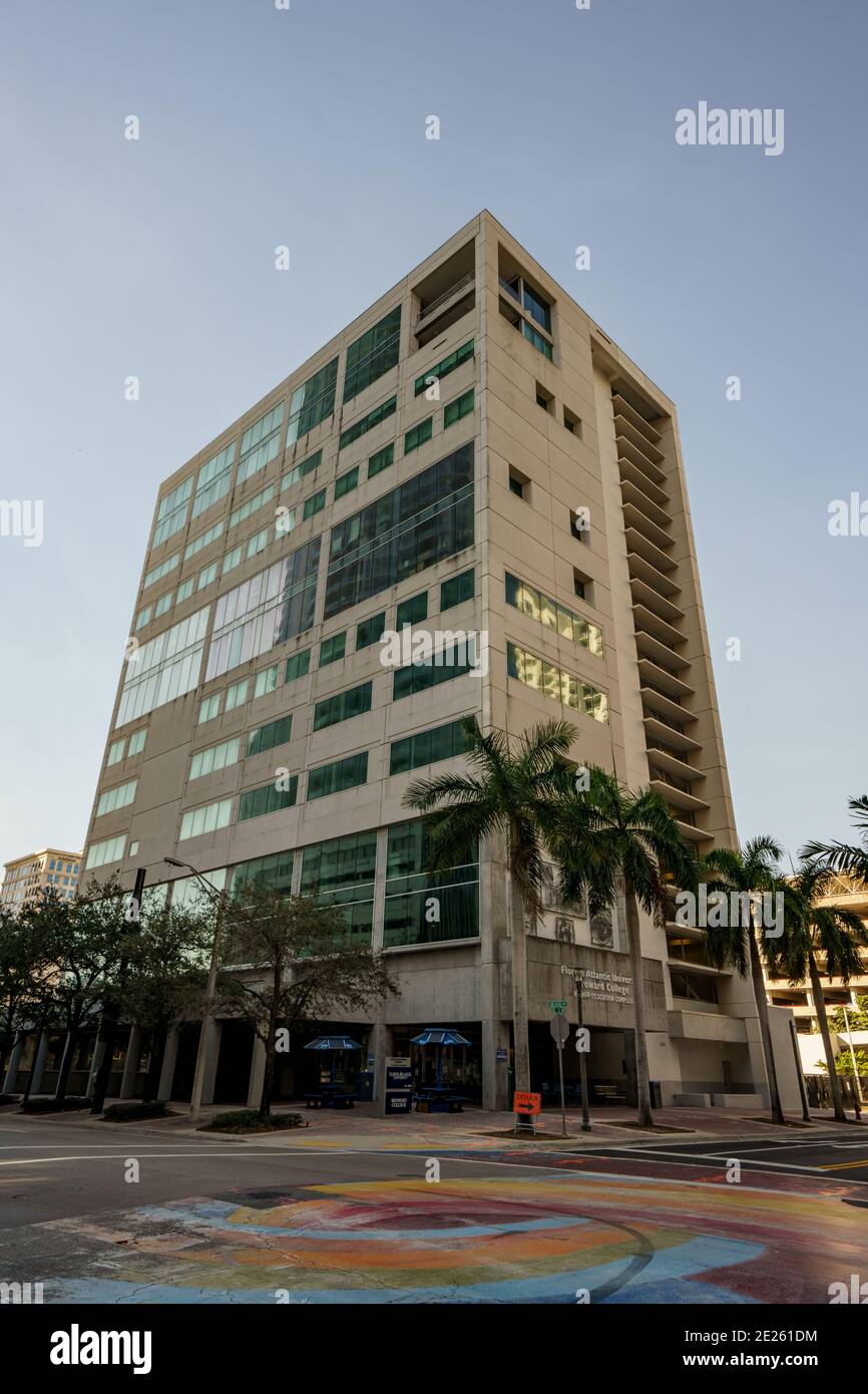 Florida Atlantic University Broward College Campus Downtown Fort ...