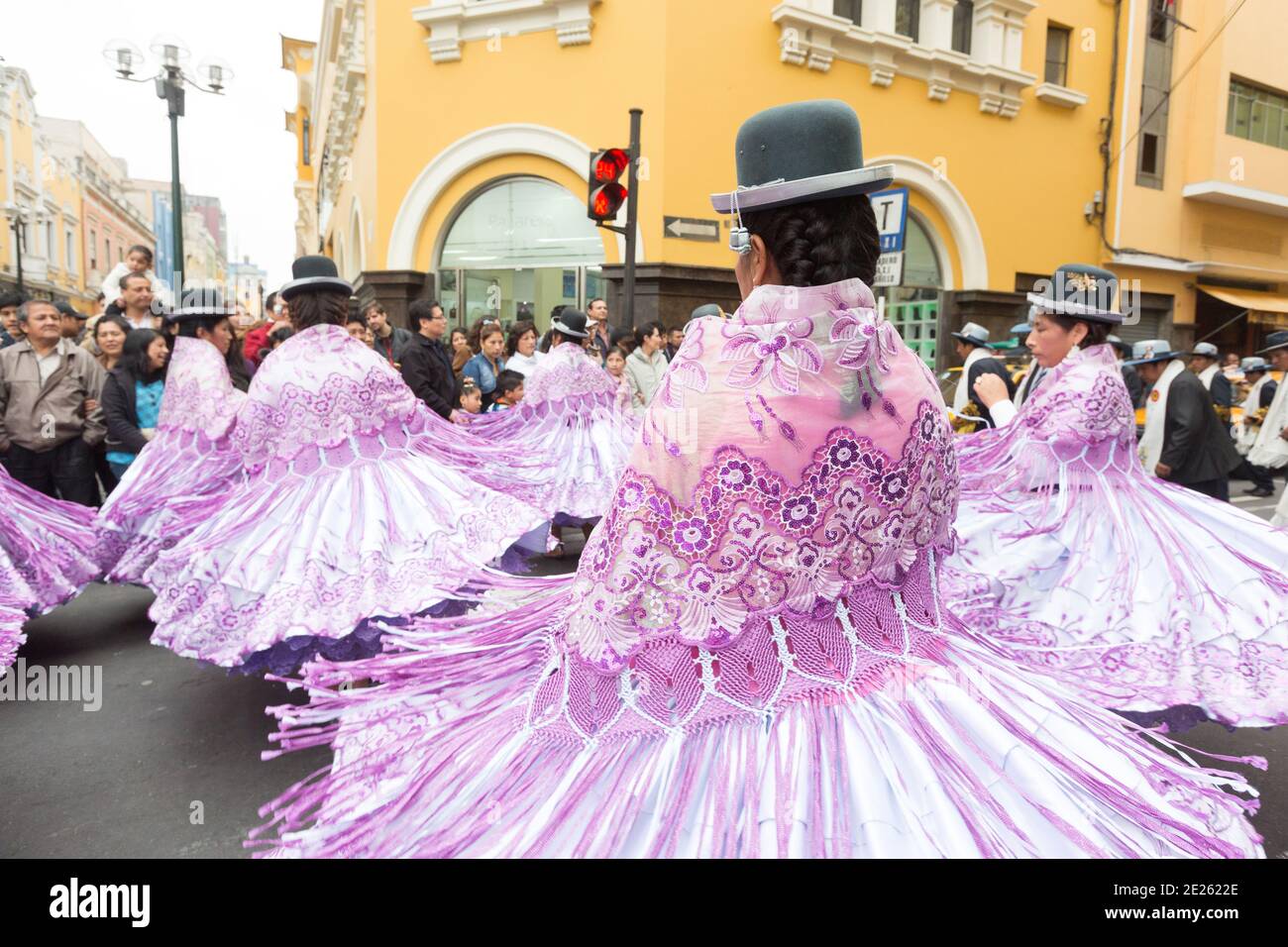 Lima Peru Dancers and musicians take part in a National Identity Parade ...