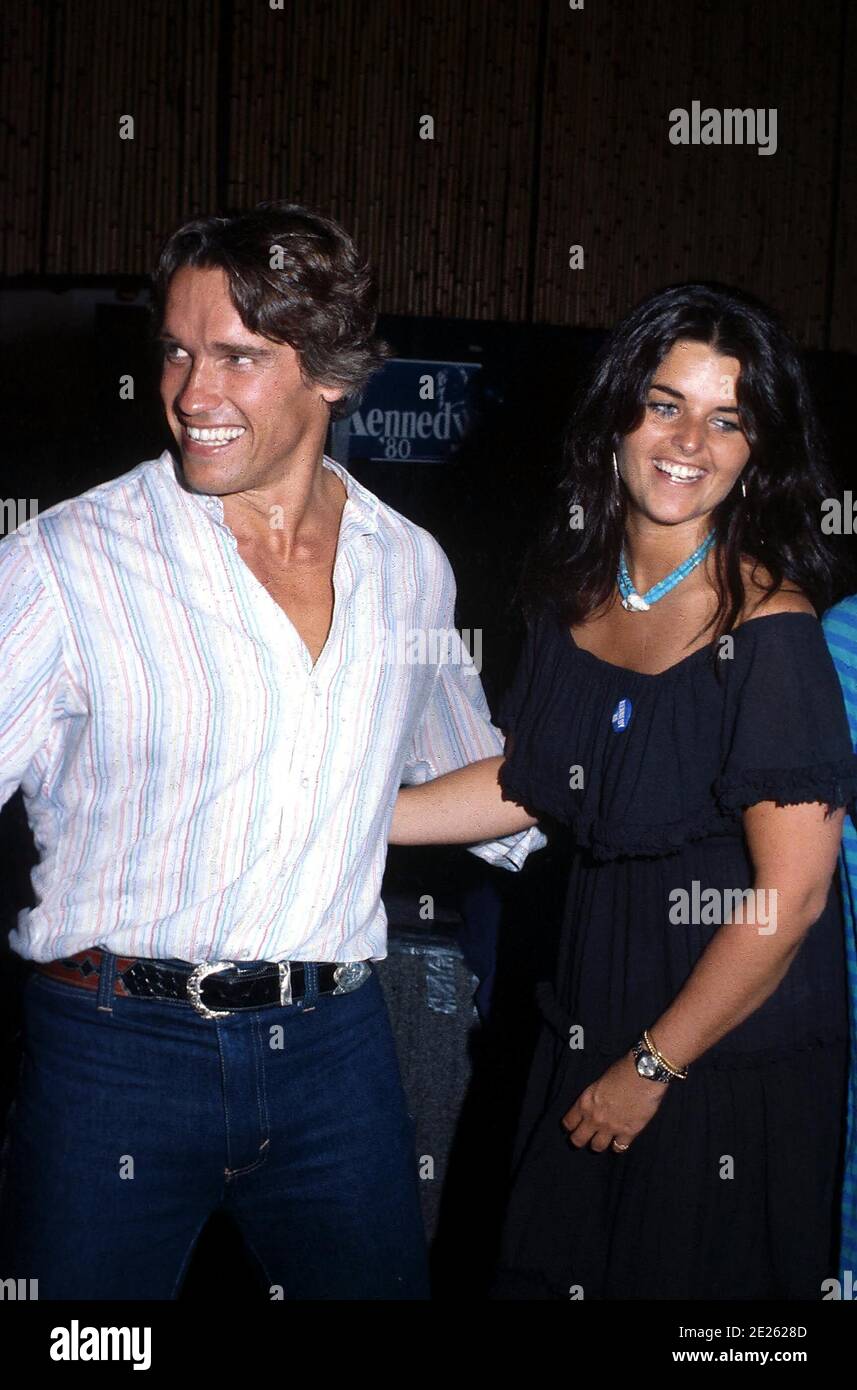 Arnold Schwarzenegger And Maria Shriver 1980 Credit: Ralph Dominguez ...