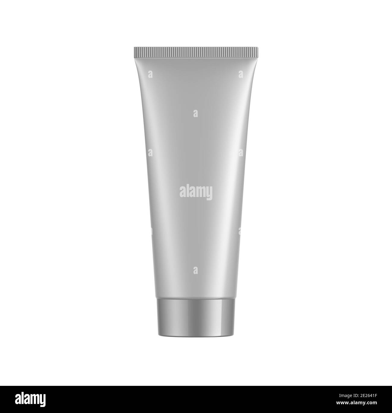 Cosmetic tube, isolated on white background, for packshot and ...