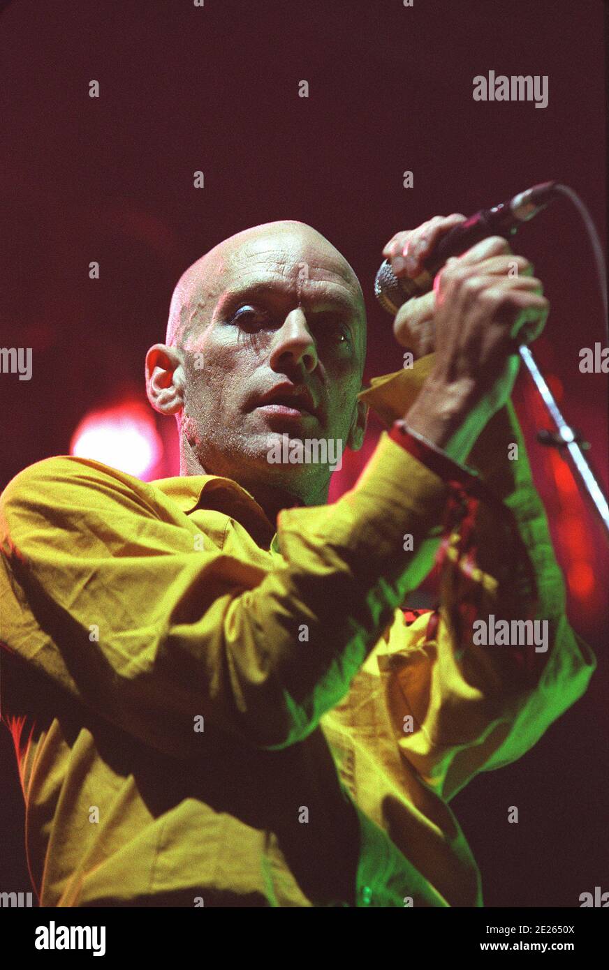 REM in concert at Earls Court in London, UK. 22nd June 1999 Stock Photo ...