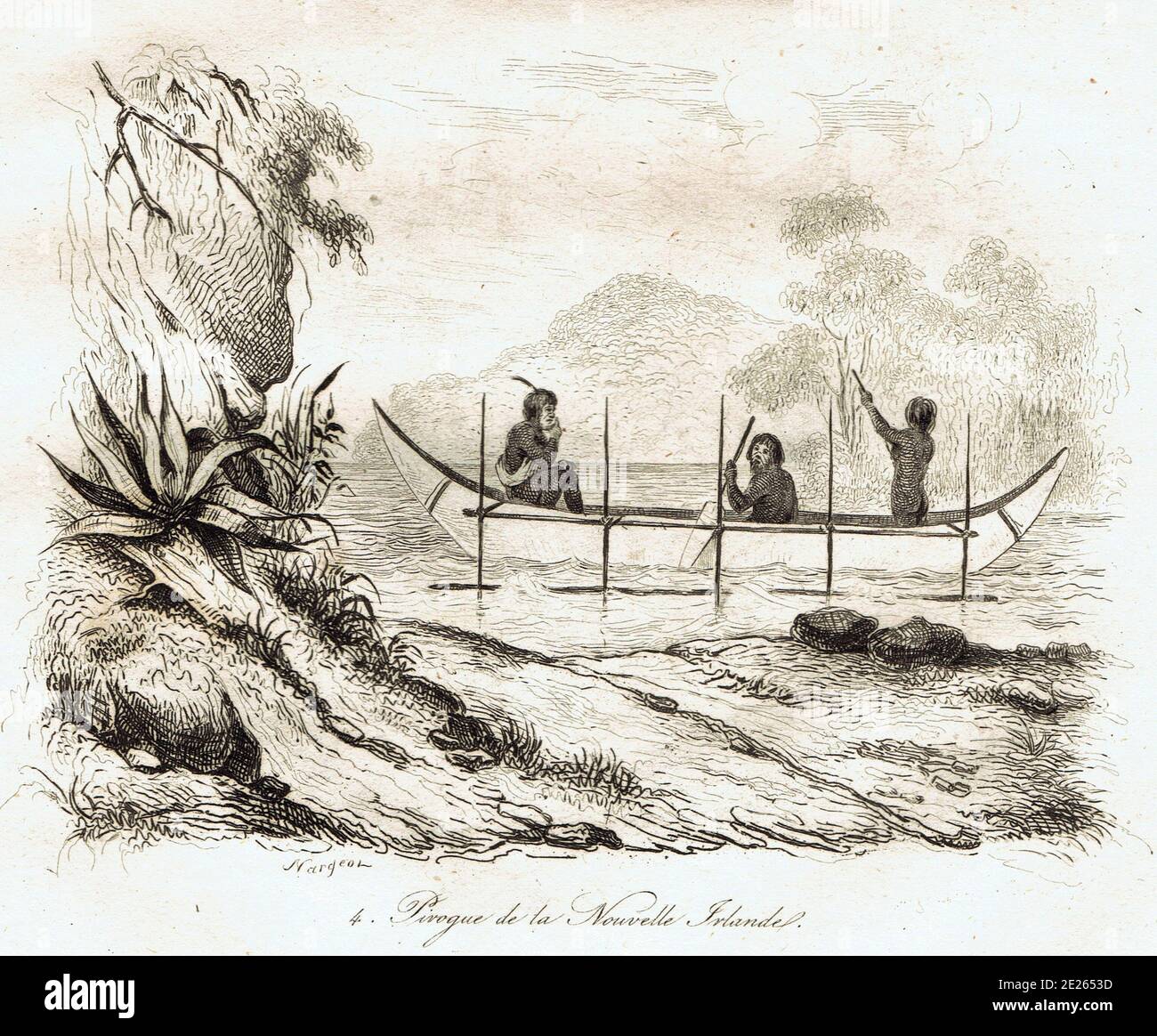 Pirogue tahiti hi-res stock photography and images - Alamy