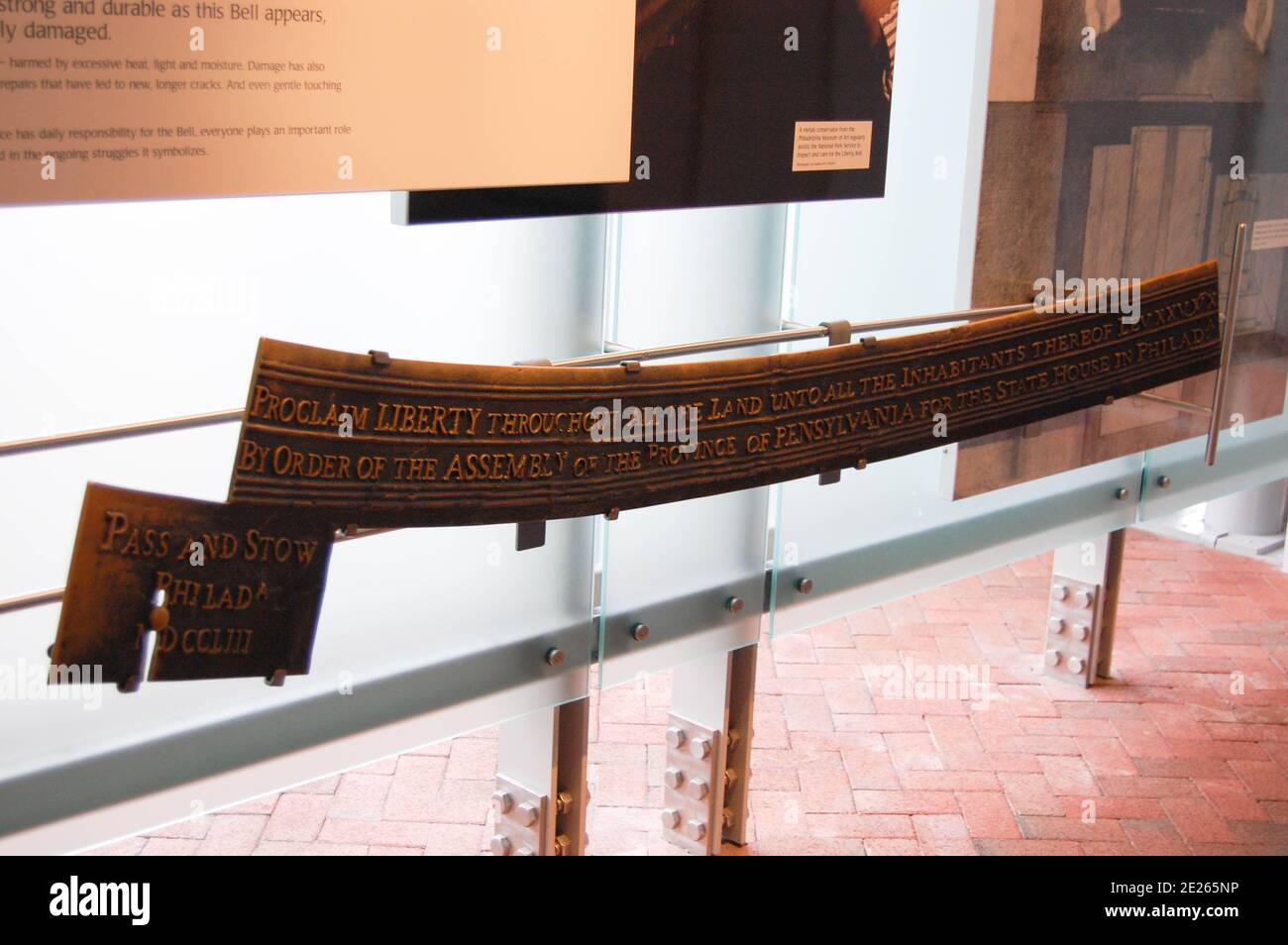 inscription to Liberty bell Philadelphia United States of America ...