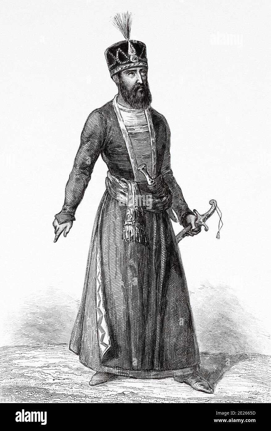 Mohammad Karim Khan Zand. Founder of the Zand dynasty (1705-1779). Iran ...