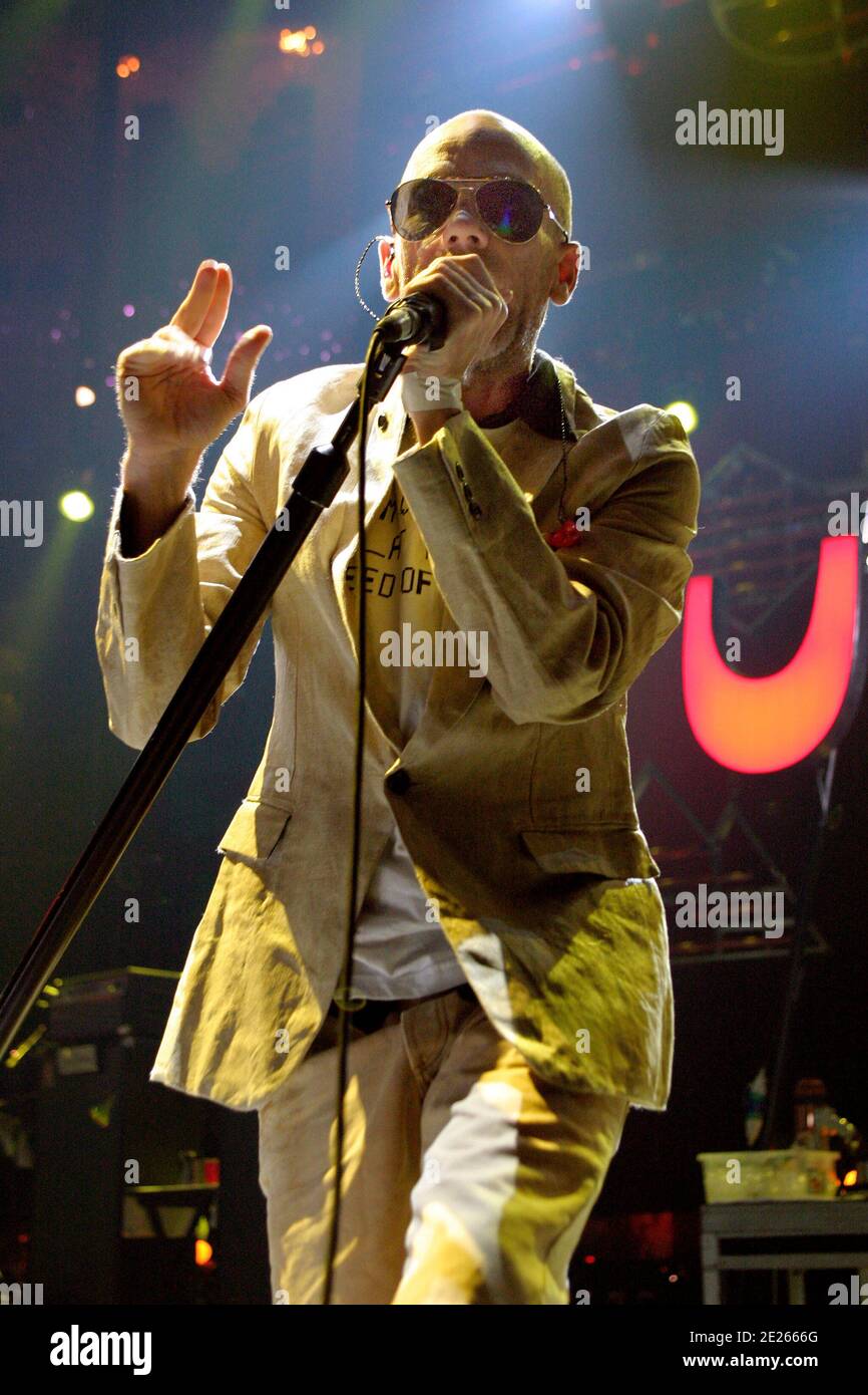 REM in concert at the Brixton Academy in London, UK. 24th June 2003 ...