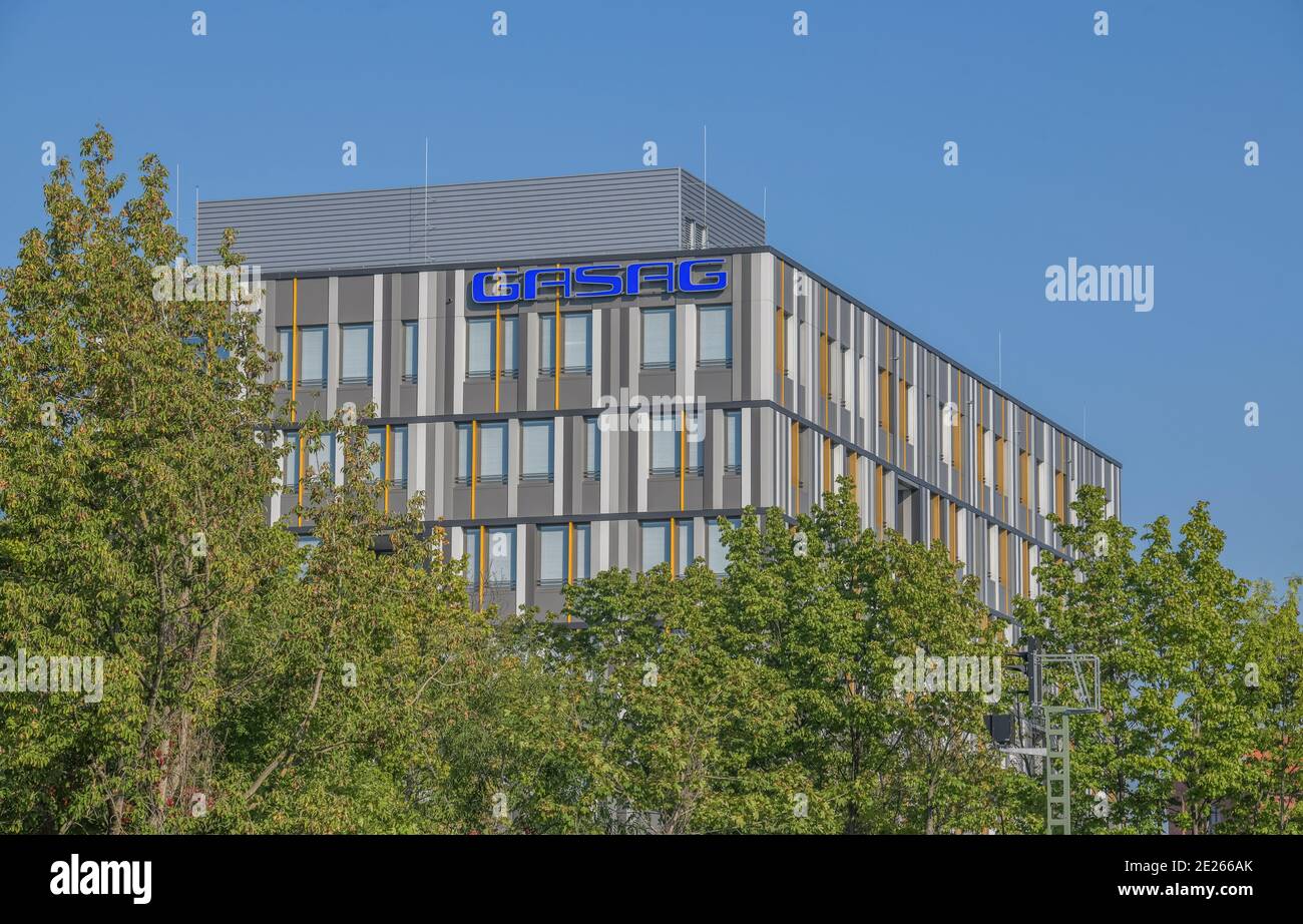 GASAG-Zentrale, EUREF-CAMPUS, Schöneberg, Berlin, Deutschland Stock ...