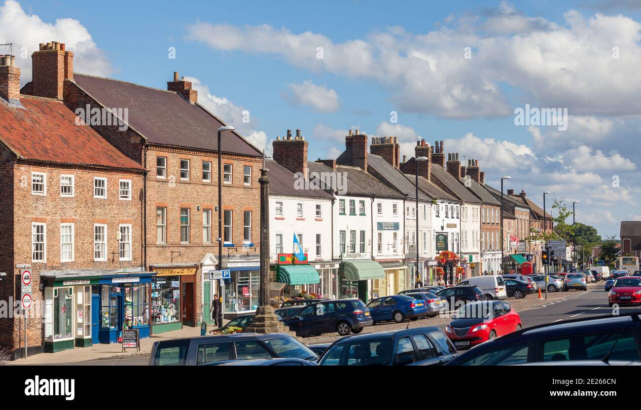Bedale Yorkshire England Uk High Resolution Stock Photography and ...