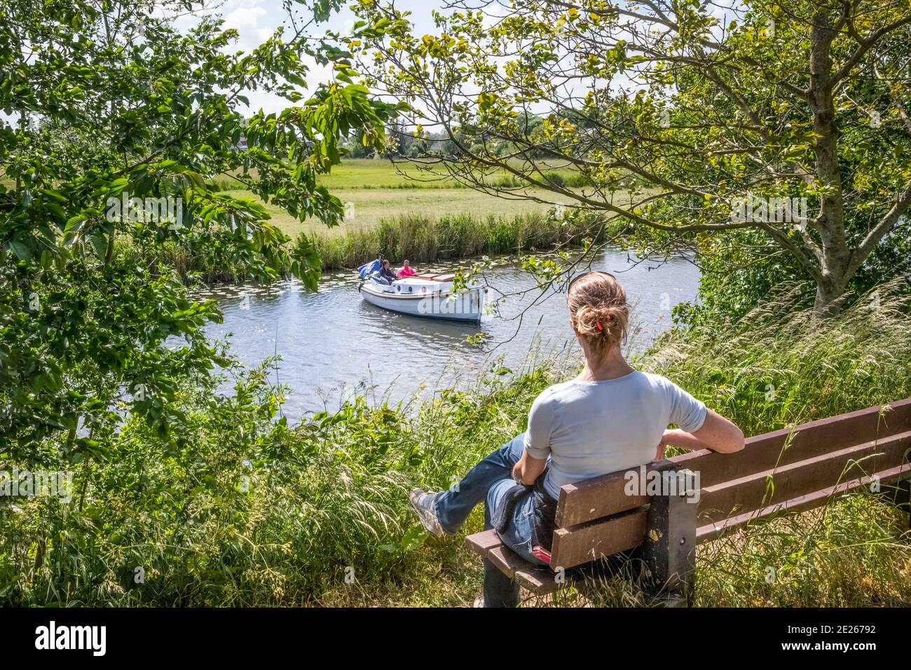 Linge river boat hi-res stock photography and images - Alamy