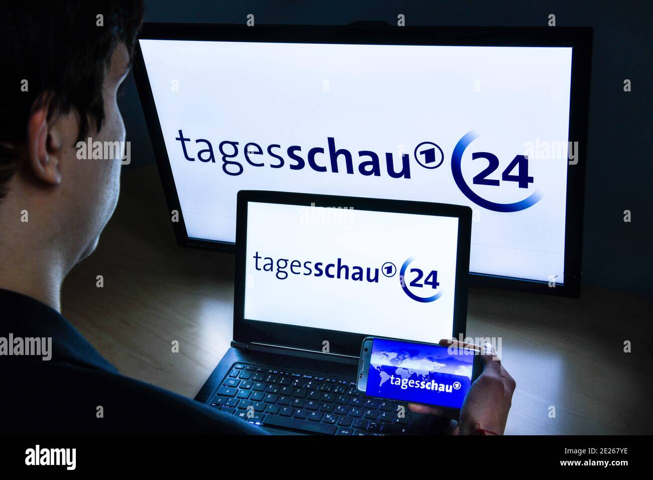 Tagesschau logo hi-res stock photography and images - Alamy
