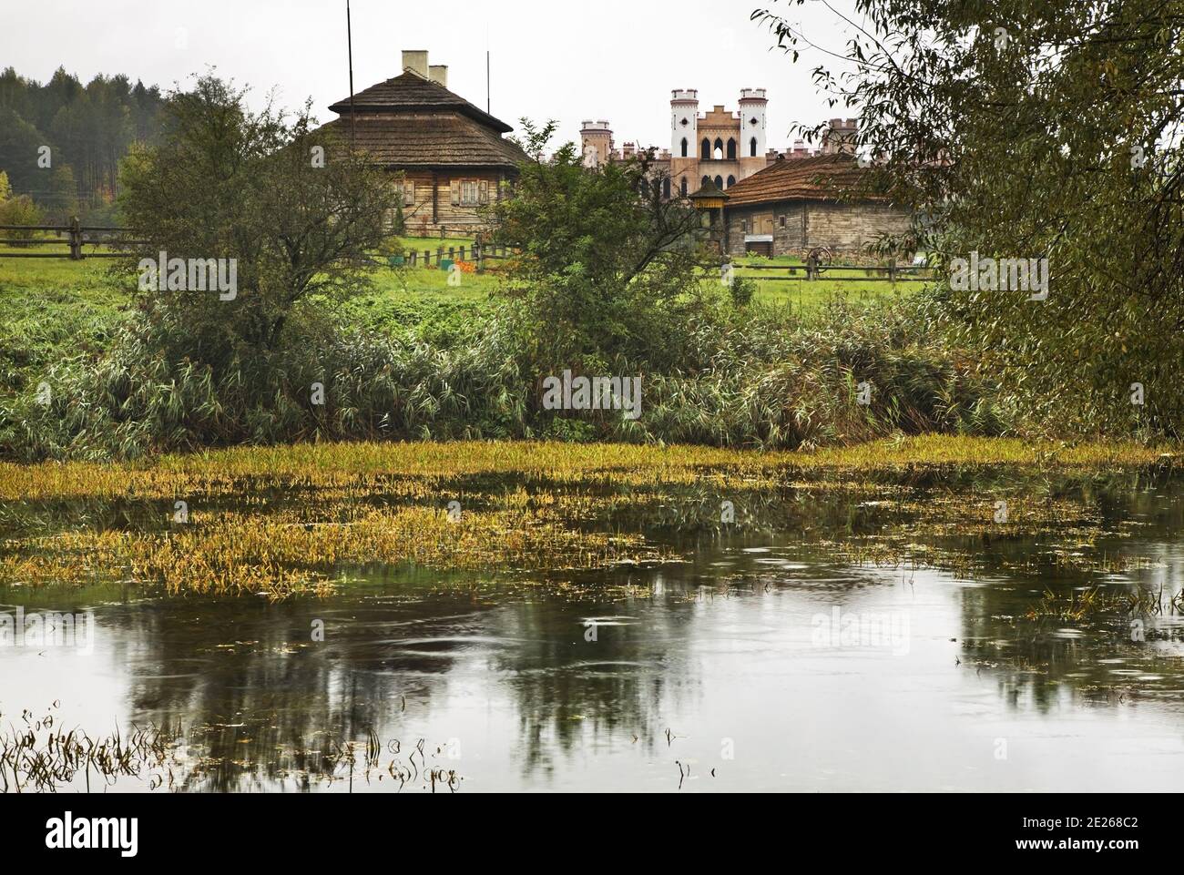 Tadeusz Kosciuszko museum in Kosava. Belarus Stock Photo - Alamy